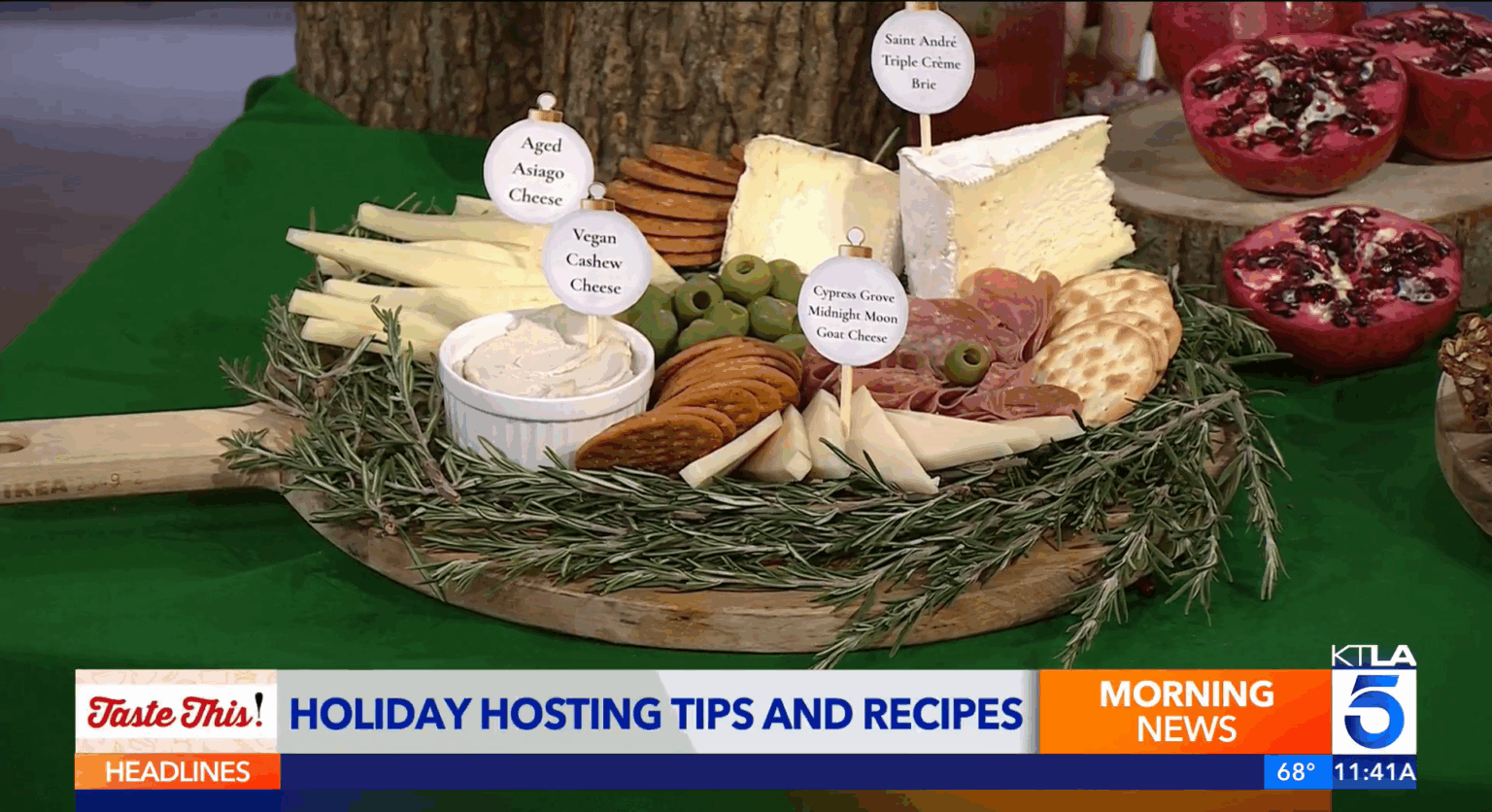 Holiday Hostingcore: Elevated Recipes Featured on KTLA | Made by Meg ...